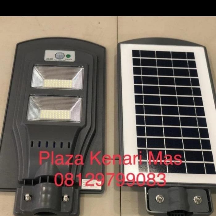 Jual lampu jalan solar panel surya matahari 40w 40 watt pju outdoor ...
