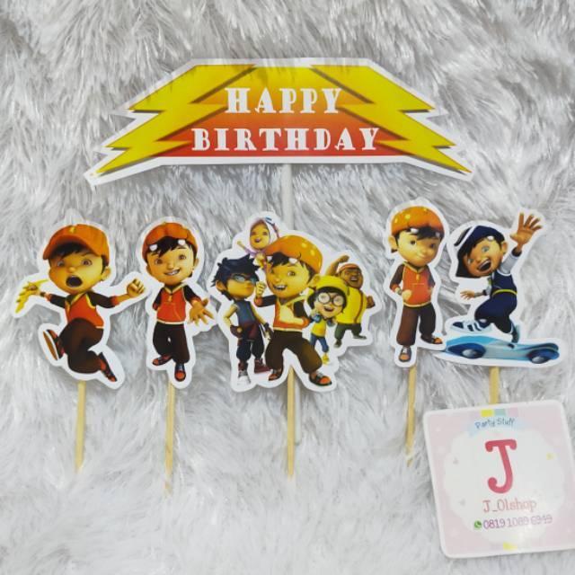 Jual Topper Cake Boboiboy - Jakarta Pusat - WARGANA99 | Tokopedia