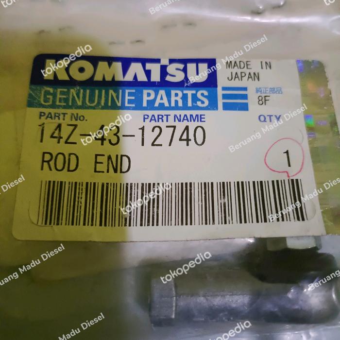 Jual 14Z-43-12740 ROD END komatsu - Kab. Kutai Timur - Beruang Madu ...