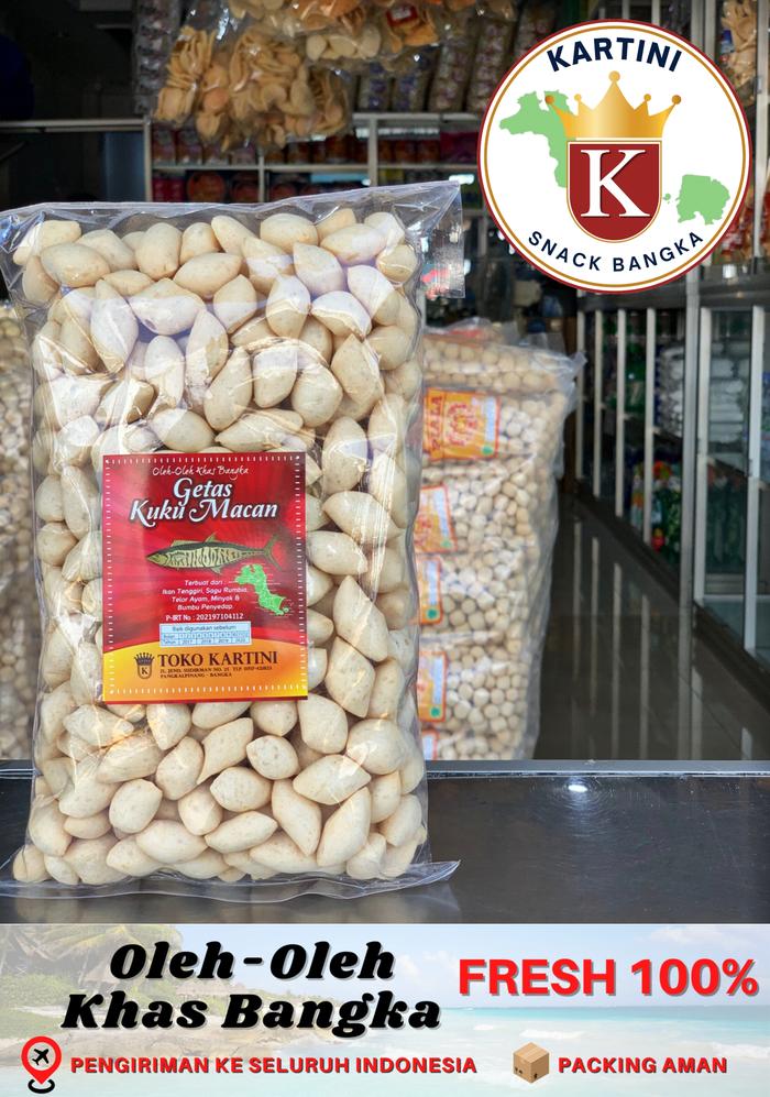 Jual Getas Ikan Kuku Macan Cap Kartini 250gr Khas Bangka - Kota Pangkal ...