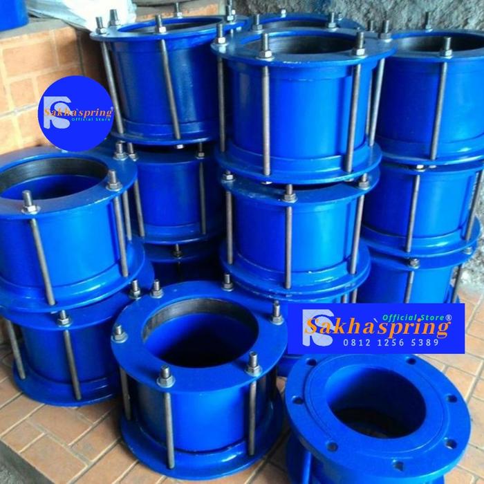 Jual Dresser Sleeve Coupling joint 8 inch x 600mm with flange steel ...