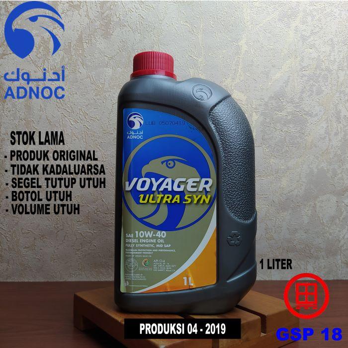 Jual ADNOC VOYAGER ULTRA SYN 10W 40 -diesel engine oil (STOK LAMA ...