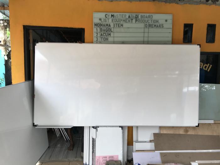 Jual Whiteboard 120x240 bahan hpl - Jakarta Timur - Workshop Whiteboard ...