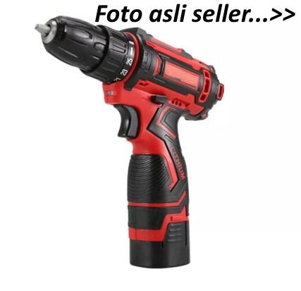 Jual Mesin Bor Cordless 12V / Mesin Bor Tangan Portable 12V / Bor ...