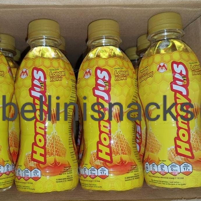 Jual minuman jus madu bunga kelengkeng 200ml jus madu bunga nusantara ...