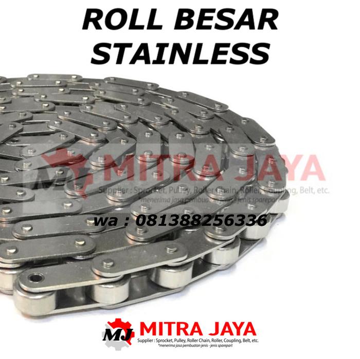 Jual RANTAI C2052 CHINA STAINLESS SS DOUBLE PITCH CHAIN CONVEYOR C 2052 ...