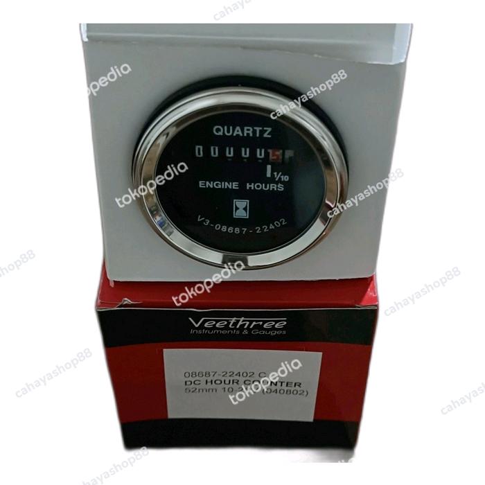 Jual 4N-3700 / 08687-22402 HOUR METER MERK VEETHREE ORIGINAL ASLI ...