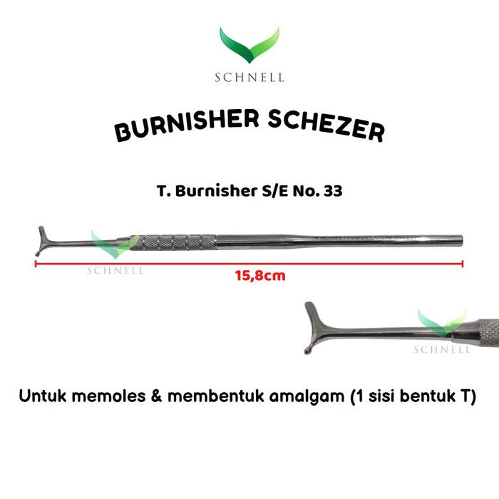 Jual Burnisher Dental Instruments - Schezer - T. Burnisher - Kota ...
