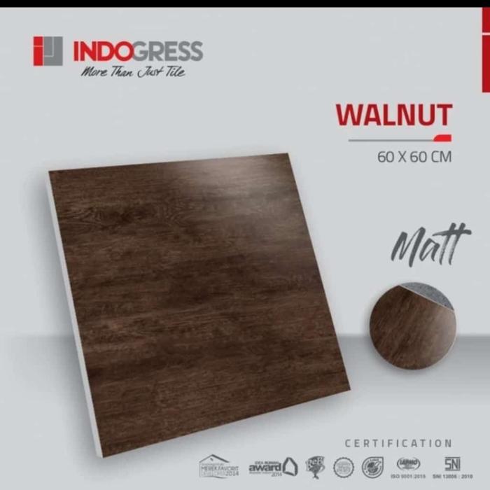 Jual Granit 60x60 motif kayu matt , kasar Walnut indogress - Kab. Bogor - Sumber Keramik&Granite ...