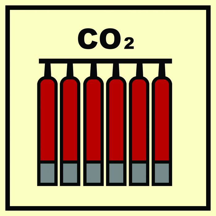 Jual STICKER SAFETY SIGN IMO PERKAPALAN FIRE EXTINGUISHER CO 2 / STIKER ...