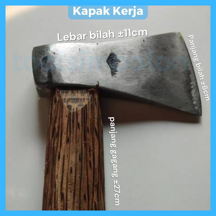 Jual Kampak Kapak kerja Bilah Bambu potong paku Kuat Tajam Kokoh - Kab ...