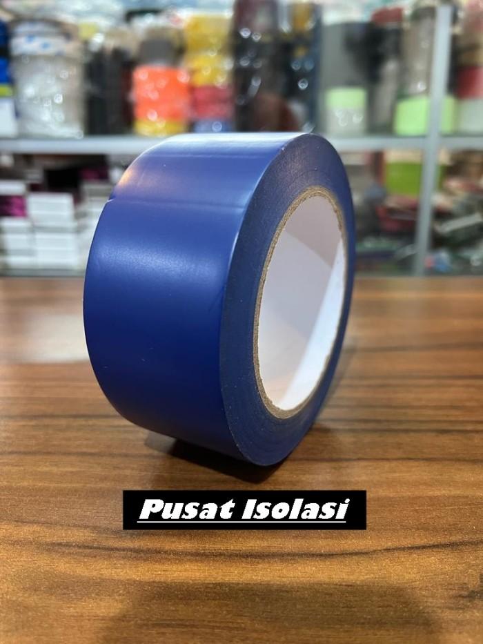 Jual Lakban Lantai 24 mm x 33 M Floor Tape Pvc Biru Bahan Tebal ...