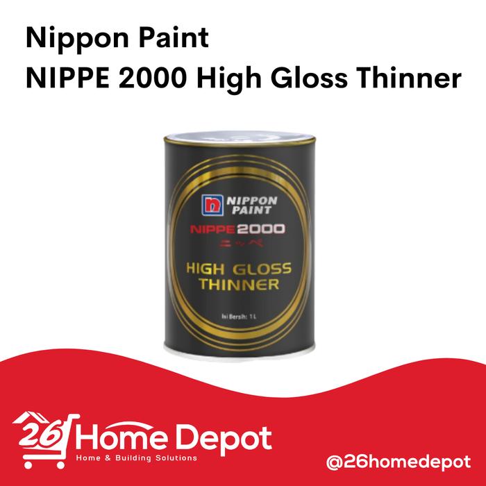 Jual Thinner Nippe 2000 High Gloss Nippon Paint Pelarut Thinner Acrylic NC - Kota Medan - 26 ...