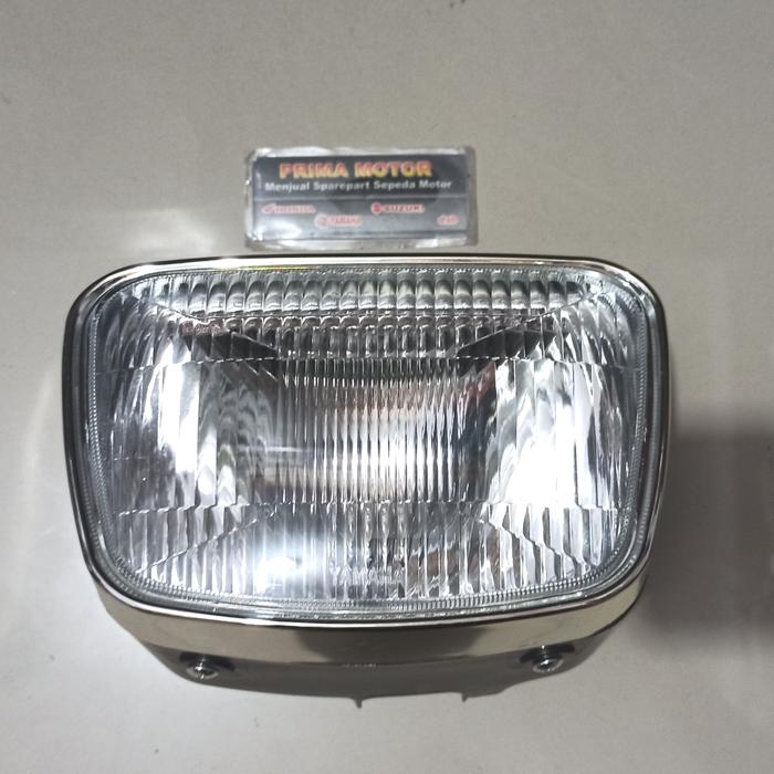 Jual LAMPU DEPAN RX KING OVAL REFLEKTOR LAMPU RX KING OVAL TULISAN ...