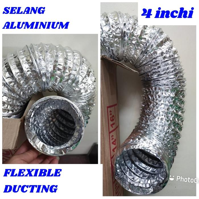 Jual pipa exhaust aluminium 4 inchi flexible - Kota Batam - Vertical ...