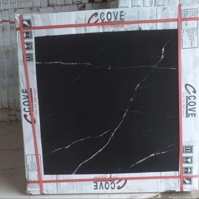 Jual granit keramik lantai 60x60 hitam motif marmer glazed - Kab. Bogor ...