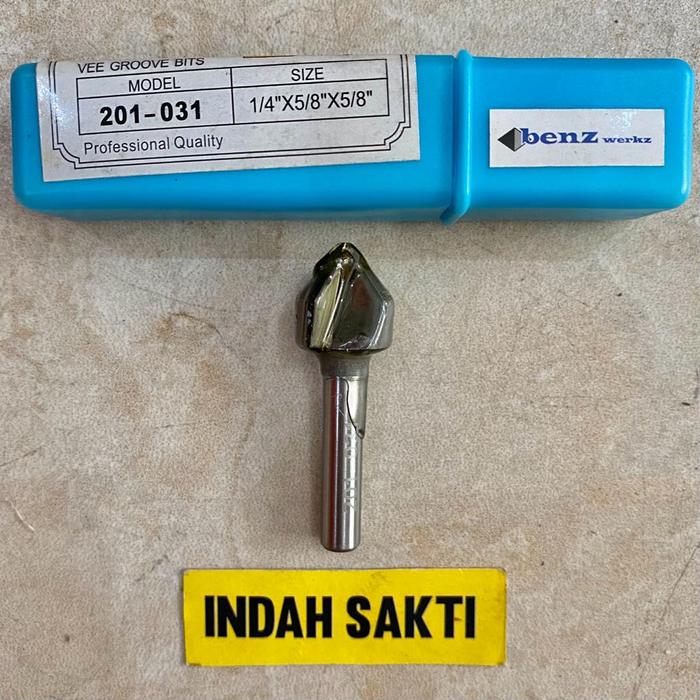 Jual MATA ROUTER / PROFIL ACP 15,9MM 201-031 V GROOVING BITS 201 - 031 ...