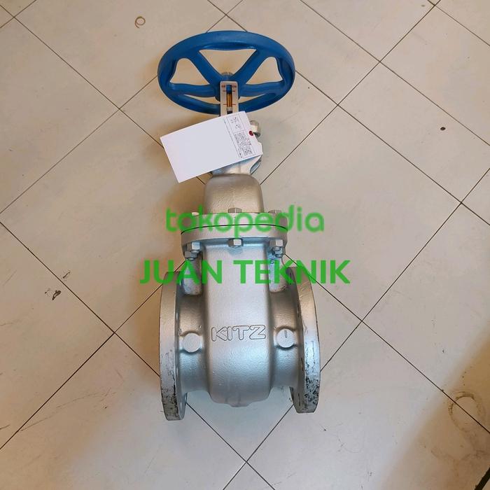 Jual gate valve kitz fcwi 6" inch dn150 jis 10k gate valve kitz flange fc 6" inch dn150 jis 10k ...