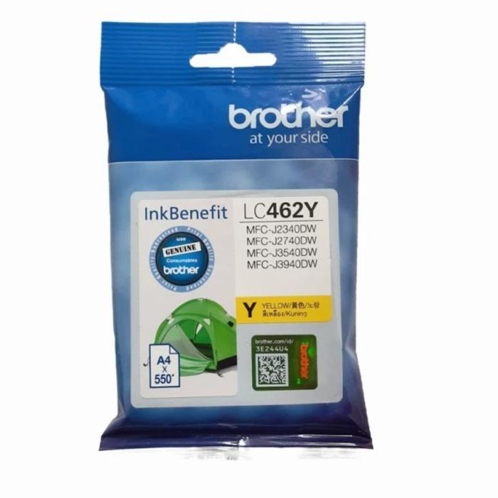 Jual Tinta brother LC 462 BK.C.M.Y ORIGINAL FOR MFC J3540DW J2340DW ...