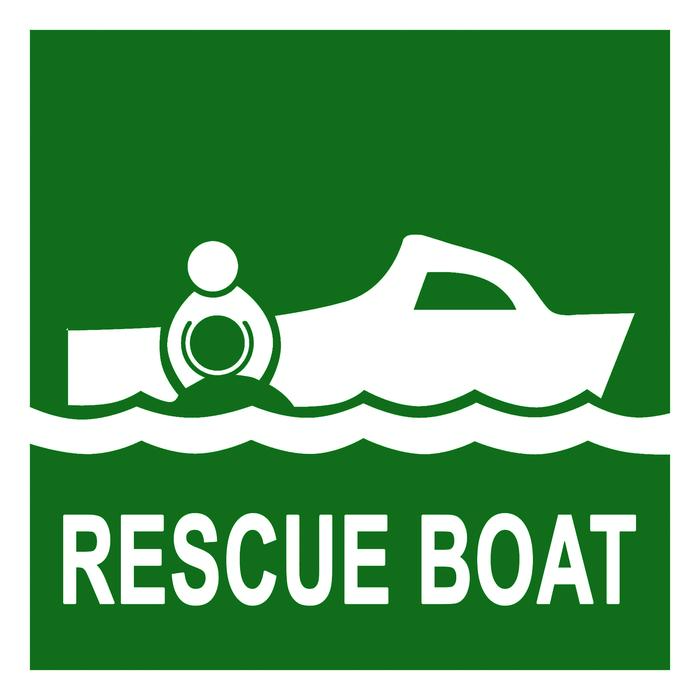 Jual STICKER SAFETY SIGN IMO PERKAPALAN RESCUE BOAT 15X15 / STIKER ...
