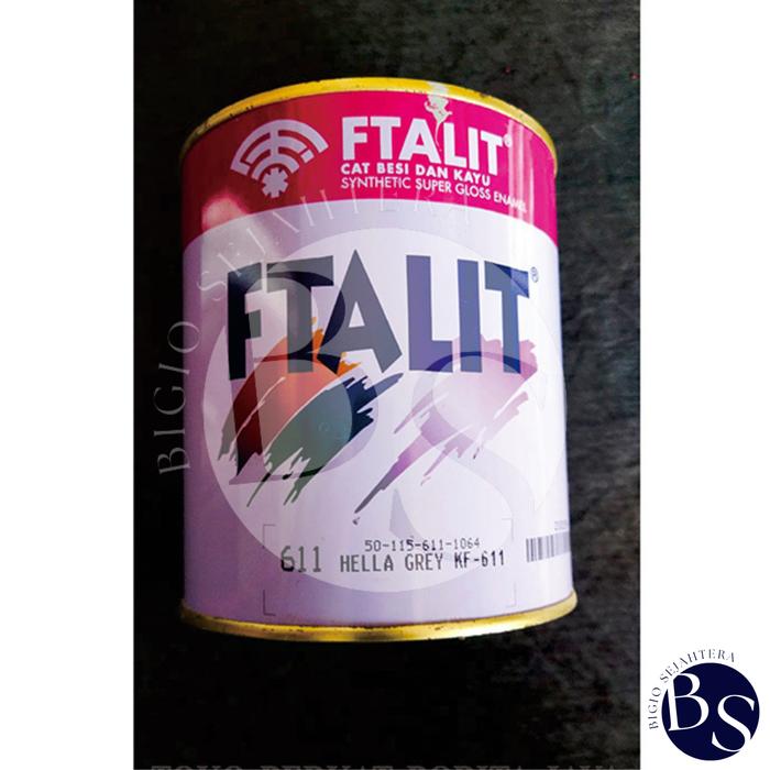 Jual KANSAI FTALIT 611 Hella Grey 1 KG / Cat Kayu dan besi - Kota ...