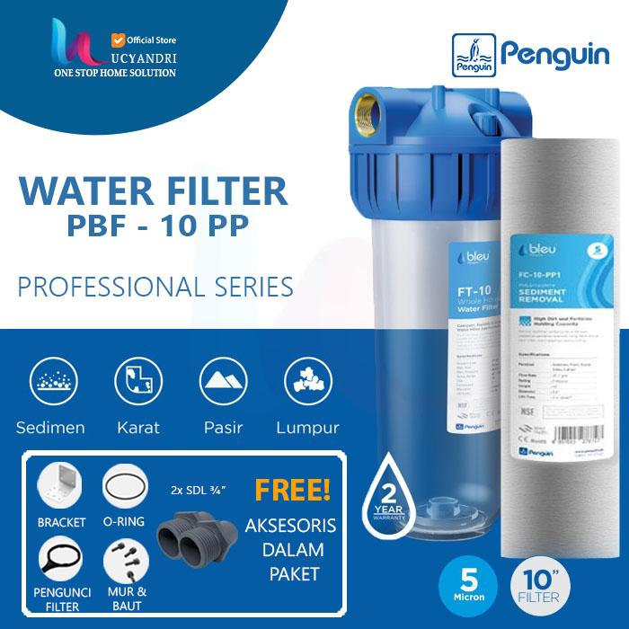 Jual Filter Air Penguin PBF 10 PP PRO Bleu Kuningan 10 inchi Saringan ...