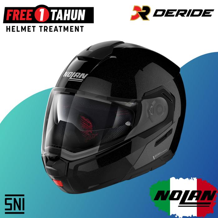 Jual NOLAN N90-3 012 SPECIAL N-COM METAL BLACK SNI HELM MODULAR NOLAN N903 - Jakarta Selatan ...