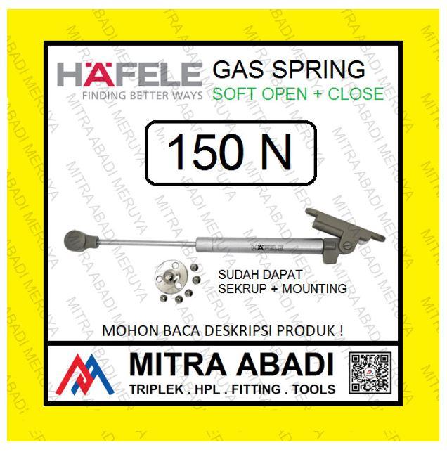Jual Gas Spring HAFELE Hidrolik Jok Motor 150 N Hidrolik Lemari Cabinet ...