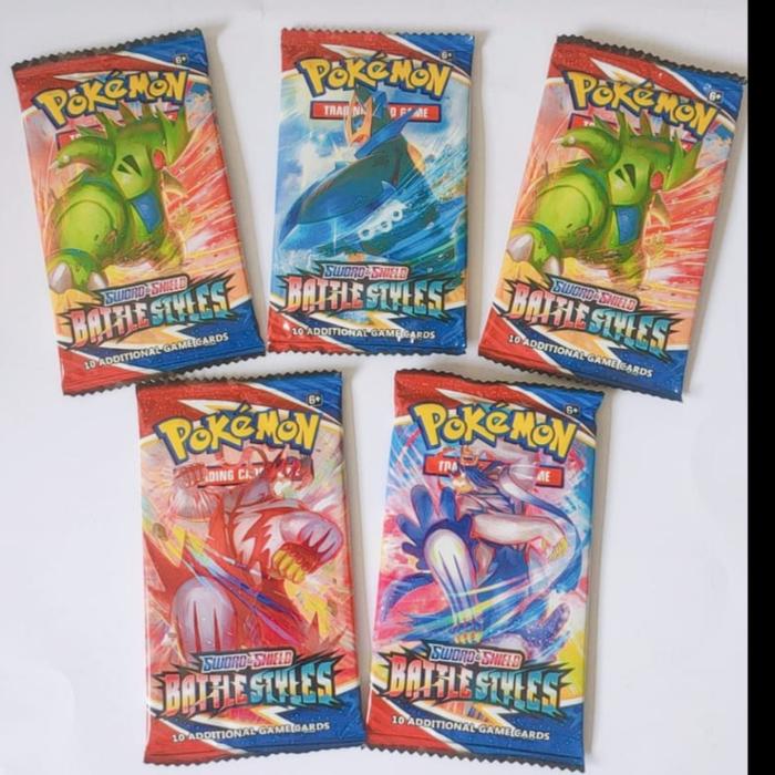 Promo 20 Series Kartu Pokemon Trading Card Booster Pack isi 10 Pcs/pack ...