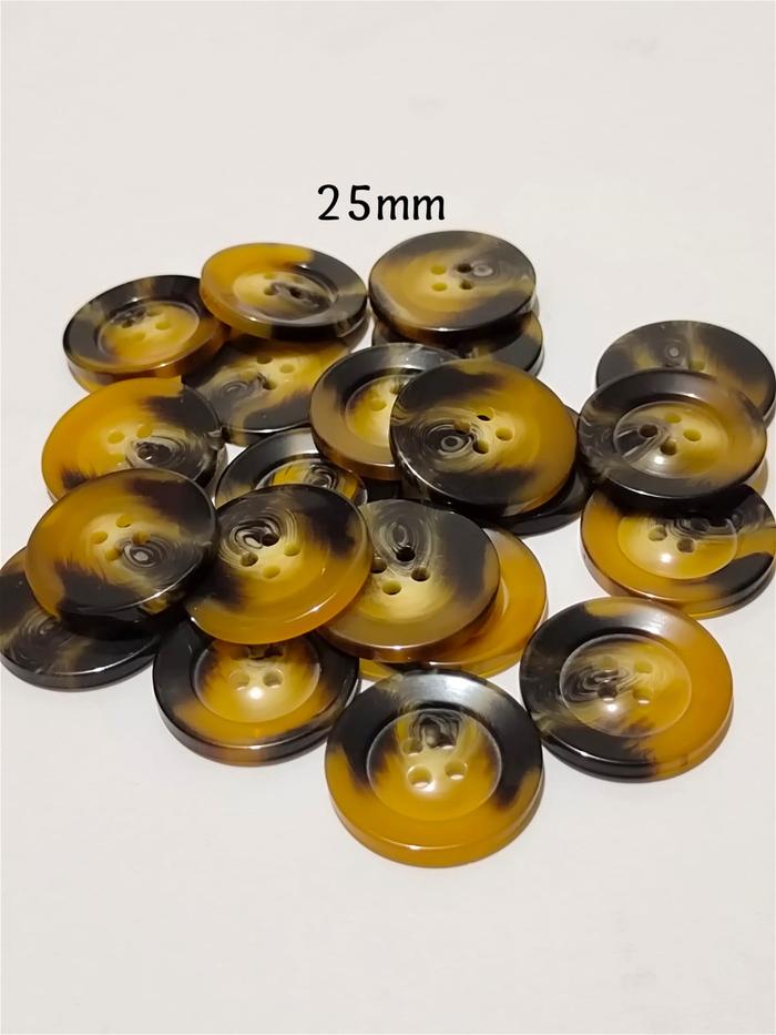 Jual 12 pcs kancing corak macan / belang / lollipop diameter 25mm dan ...