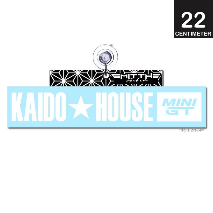 Jual Stiker KAIDO HOUSE MINIGT Cutting Sticker Decal Waterproof - Hitam ...