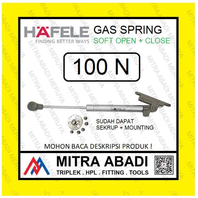 Jual Gas Spring HAFELE Hidrolik Jok Motor 100 N Hidrolik Lemari Cabinet ...