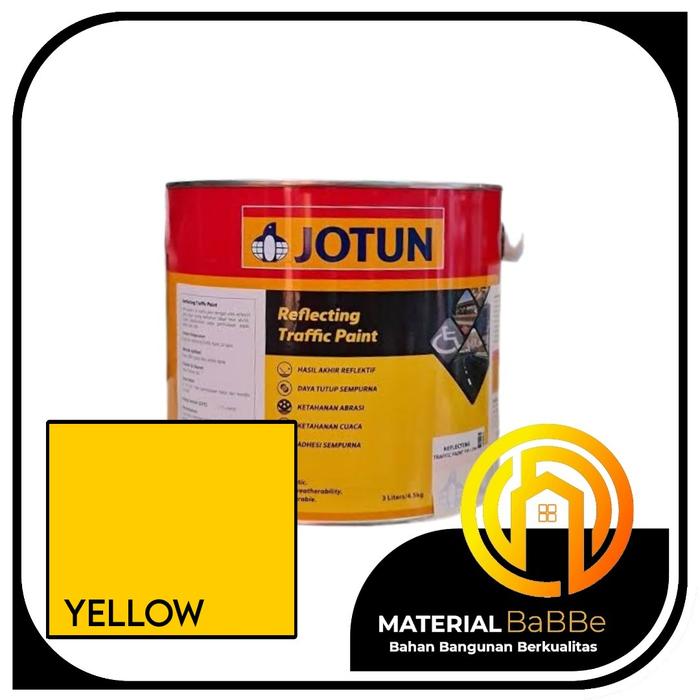 Jual Jotun Reflecting Traffic Paint Yellow 3 Liter Cat Marka Jalan ...