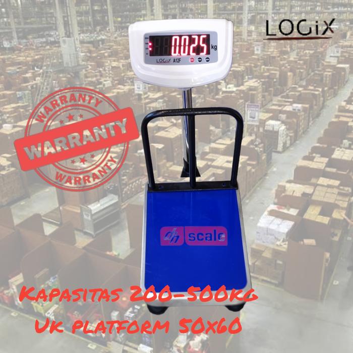 Jual Timbangan Ekspedisi, Industri, Duduk, Cap 25kg - 500kg LOGIX A12F - 25kg-100kg, Fullpress ...