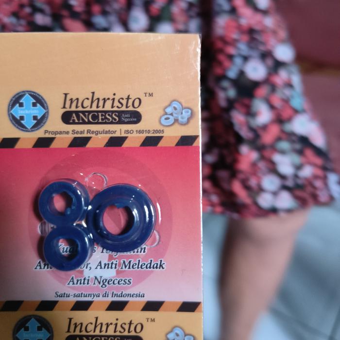 Jual seal regulator kompor gas warna biru 1 bh - Kota Surabaya ...