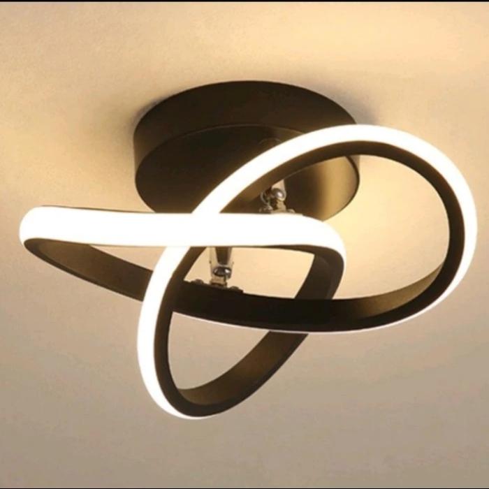 Jual Lampu gantung hias Plafon Minimalis Acrylic LED 3 cahaya modern ...