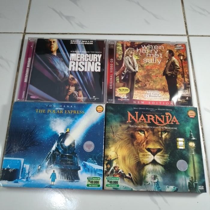 Jual Kaset VCD Mercury Rising When Harry Met Sally The Polar Express Narnia - Kota Surakarta ...