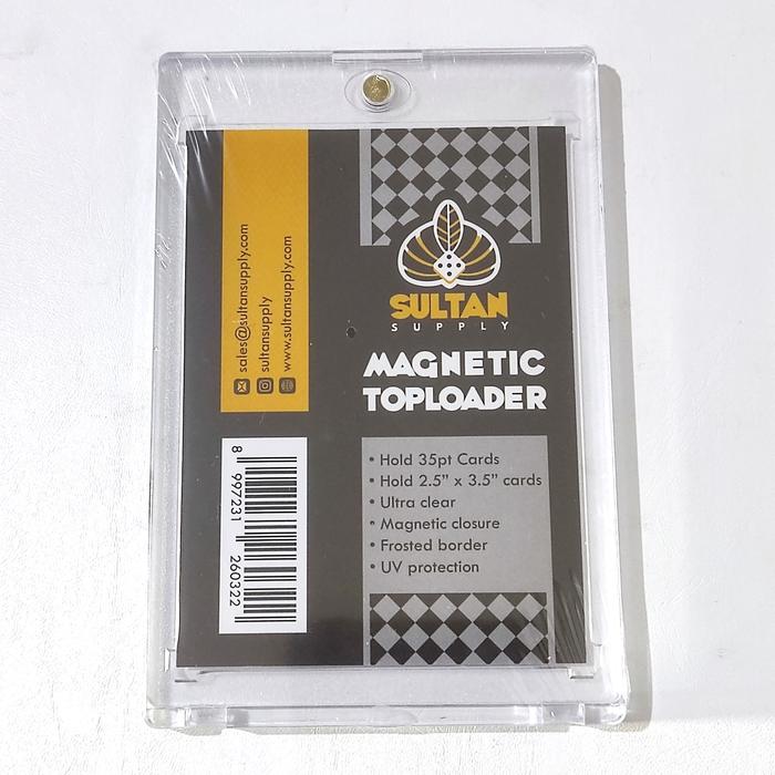 Jual SULTAN Supply Magnetic Toploader Kartu Pokemon Top Loader Card (1 ...
