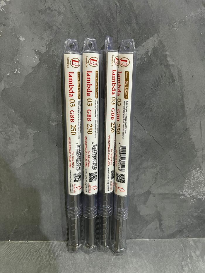 Jual Lambda 6.03 inner barrel 250mm for tm m4 mws gbbr - Kab. Bogor ...