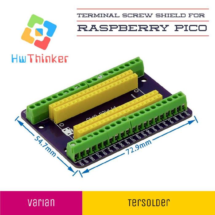 Jual GPIO Screw Expansion Board Terminal Shield PI Hat for Raspberry ...