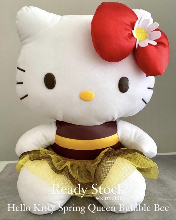 Promo Boneka Hello Kitty Spring Queen Bumble Bee L Sanrio Original ...