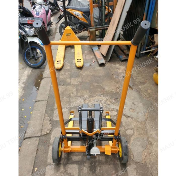 Jual Hand Stacer Trolley 200 kg /Hand Forklift Trolli Mini - Jakarta ...