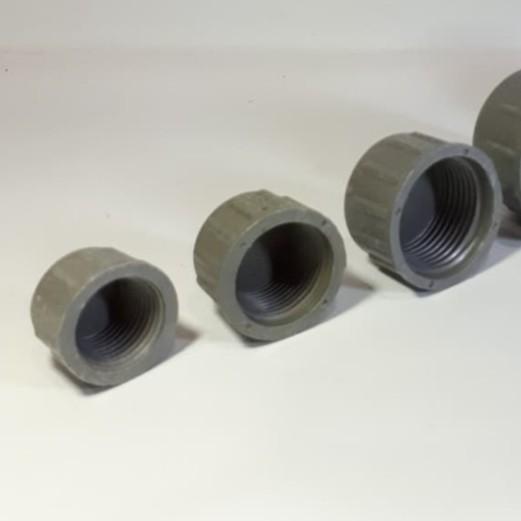 Promo Dop cap tutup drat dalam 1/2 inci plastik pvc lubang pipa keran ...