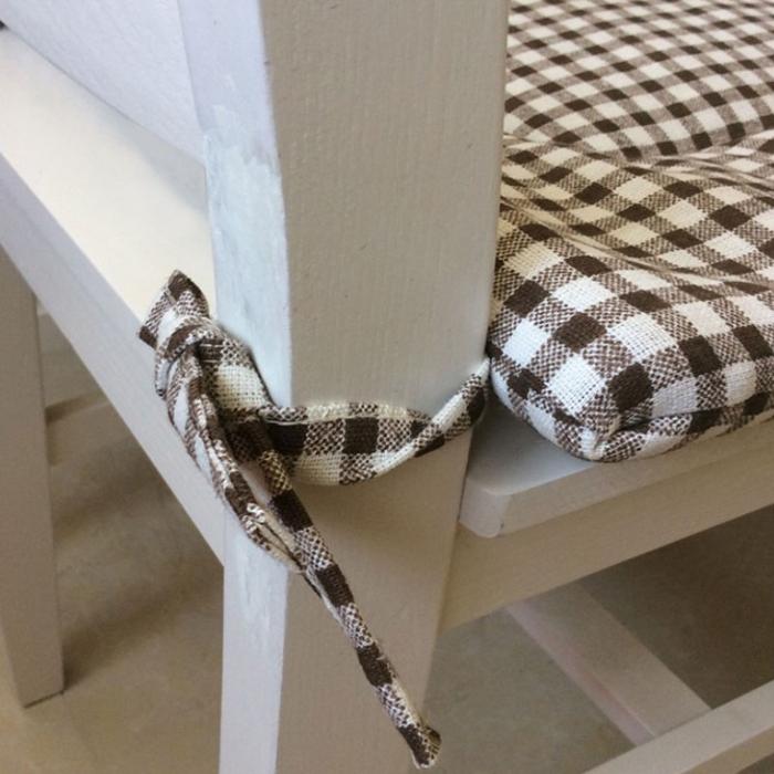 Jual Bantalan Kursi Meja Makan Isi Busa Royal Kain 100% Katun Motif ...