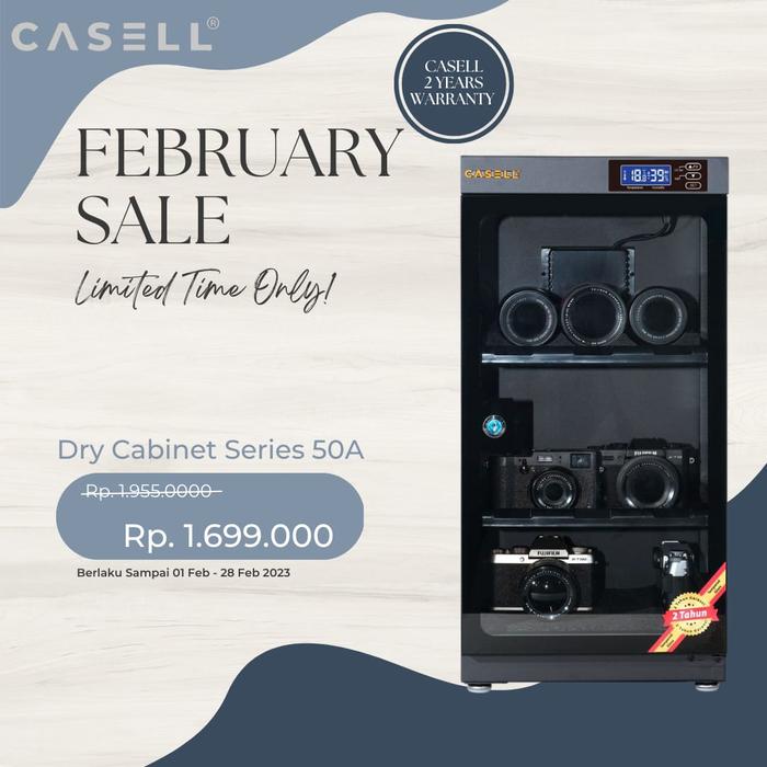 Jual Casell Dry Cabinet Cl 50 Liter / Cl-50a / Dry Box 50 Liter Ori ...
