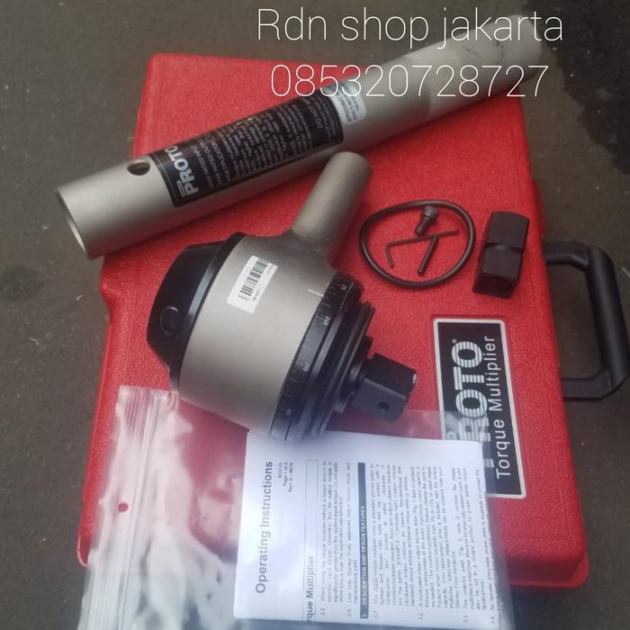 Jual Original Proto torque multiplier 2200 pot pounds Proto J6222 ...