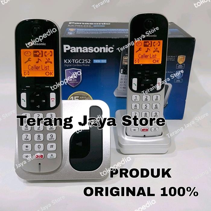 Jual Telepon Wireless Panasonic KX-TGC252 Telpon Panasonic KX-TGC252 Telfon - Jakarta Barat ...