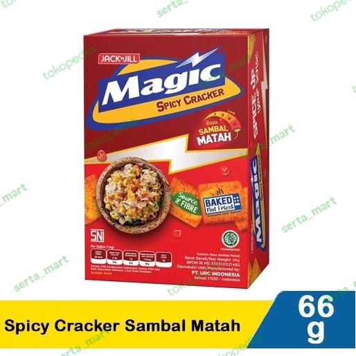 Jual Magic Spicy crackers Sambal Matah 66gr - Krakers / Cracker ...