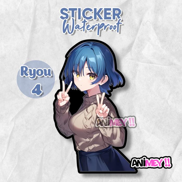 Jual Stiker Ryou Yamada Bochi The Rock/ Sticker Anime Waterproof - 4 ...