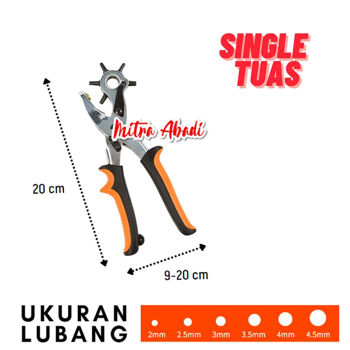 Jual PROFESIONAL PUNCH PLIER / Tang Pembolong / Alat Pelubang Ikat ...